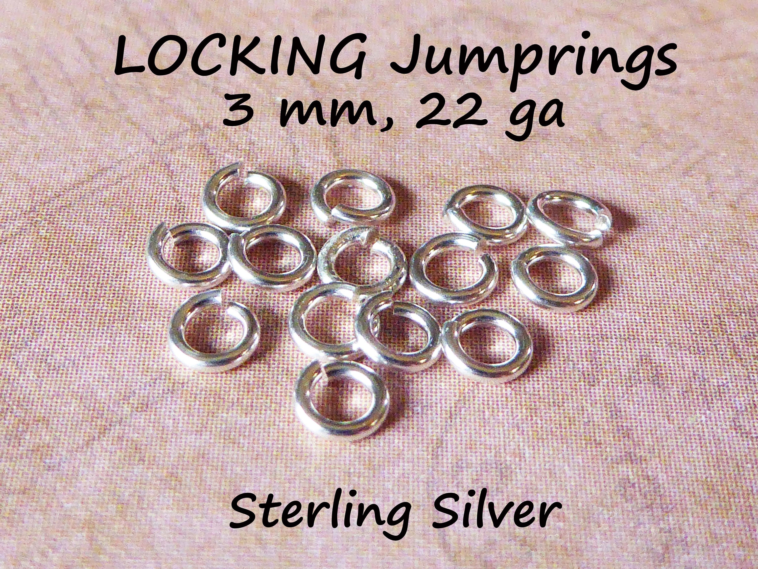 25-500 Pcs 14k Gold Filled Jump Rings Locking Jump Rings Bulk - Etsy UK