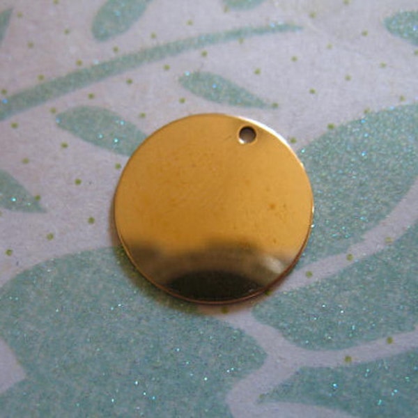 Round Stamping Blank - Etsy