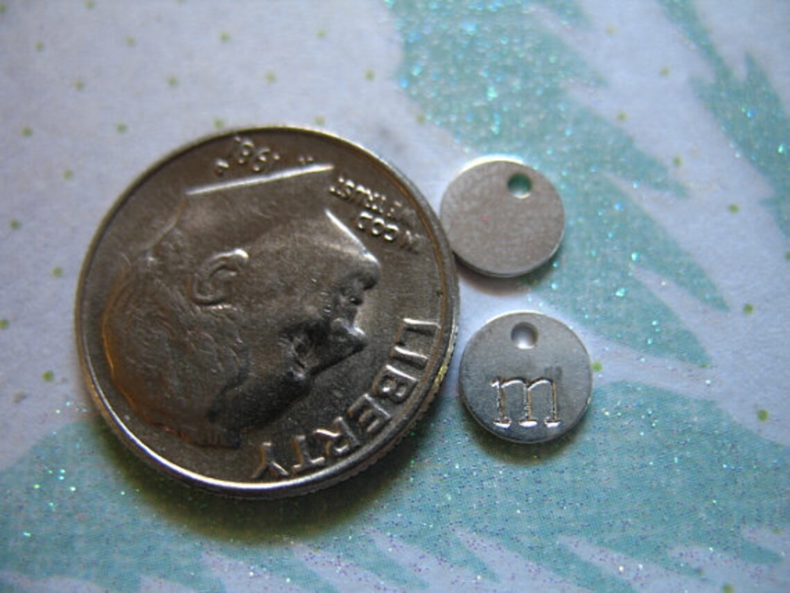 5-50 Pcs Bulk 6mm Sterling Silver Blanks Discs Sequins - Etsy