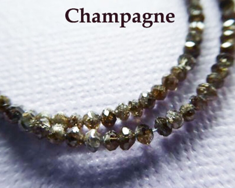 Diamond Rondelles Roundel White Diamond Bead / 5-50 Pcs - Etsy