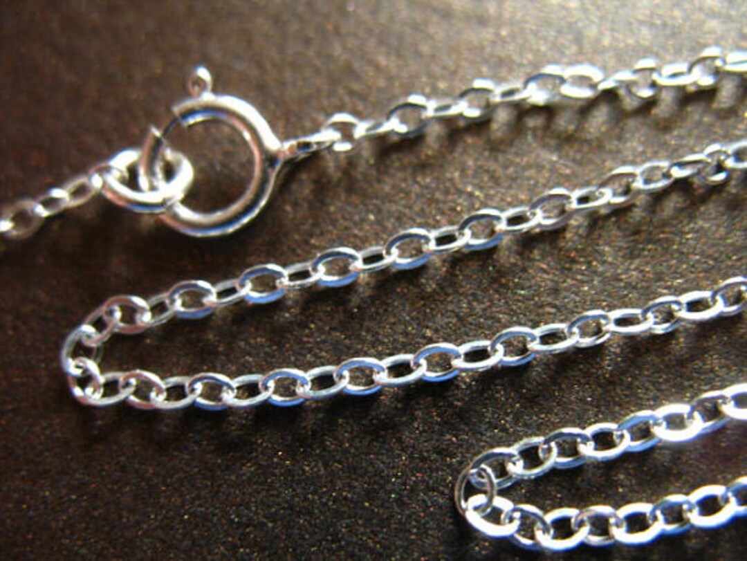 1-10 Pcs, 16 17 18 Inch, Finished CHAIN, Wholesale Sterling Silver ...