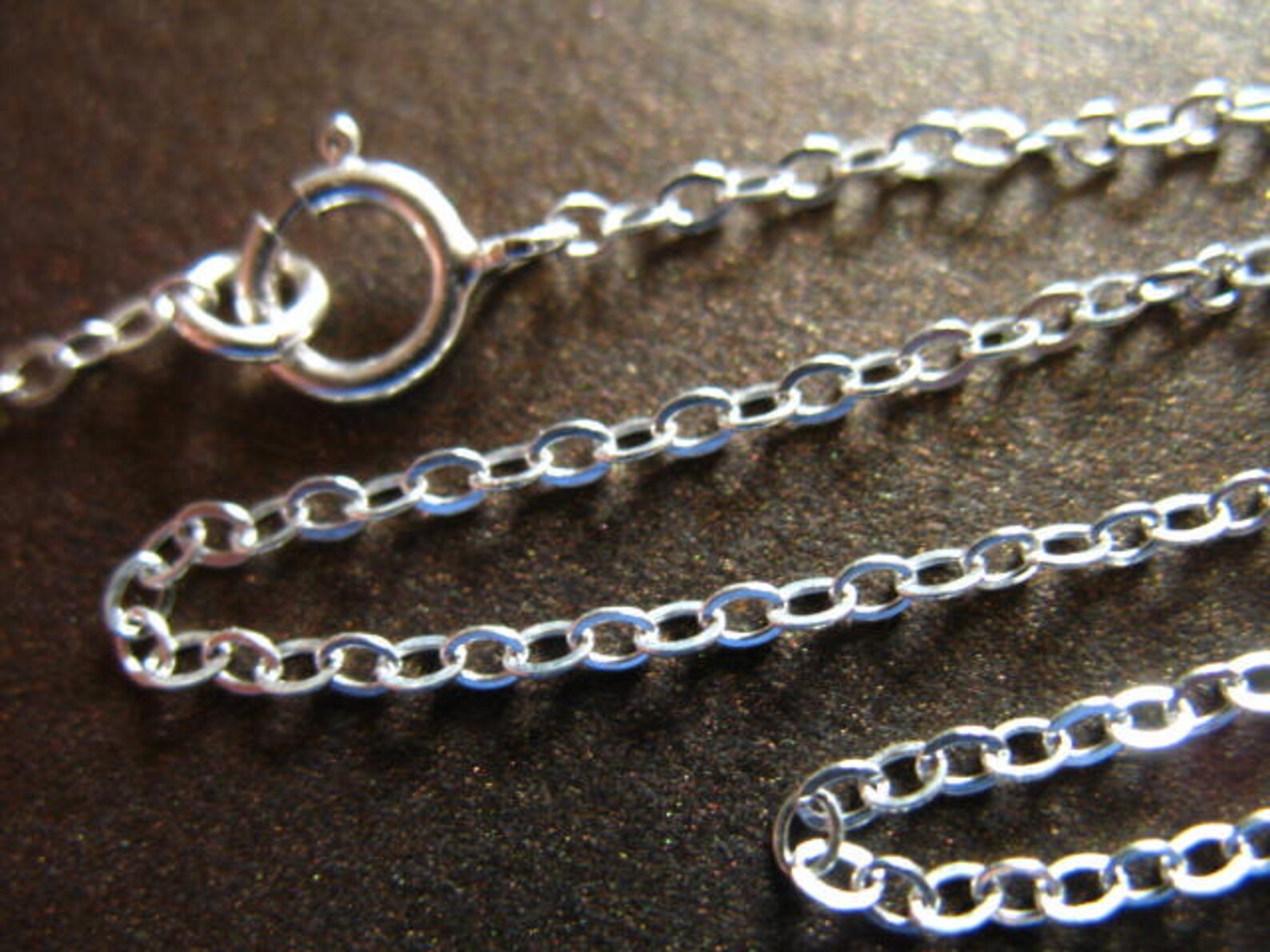 1 Pc 30 Inch Chain Necklace Chain 925 Sterling Silver - Etsy