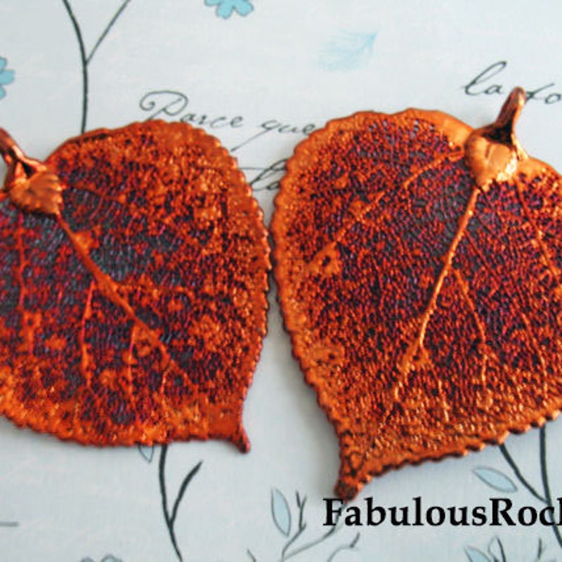 Copper Leaf - Etsy