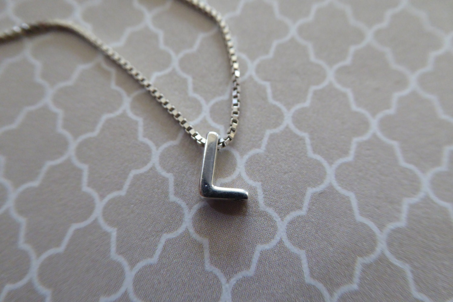 Gold Vermeil or Sterling Silver Initial Letter Alphabet - Etsy