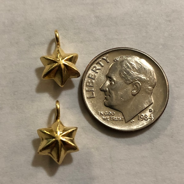 11 Point Star Pendant - Etsy