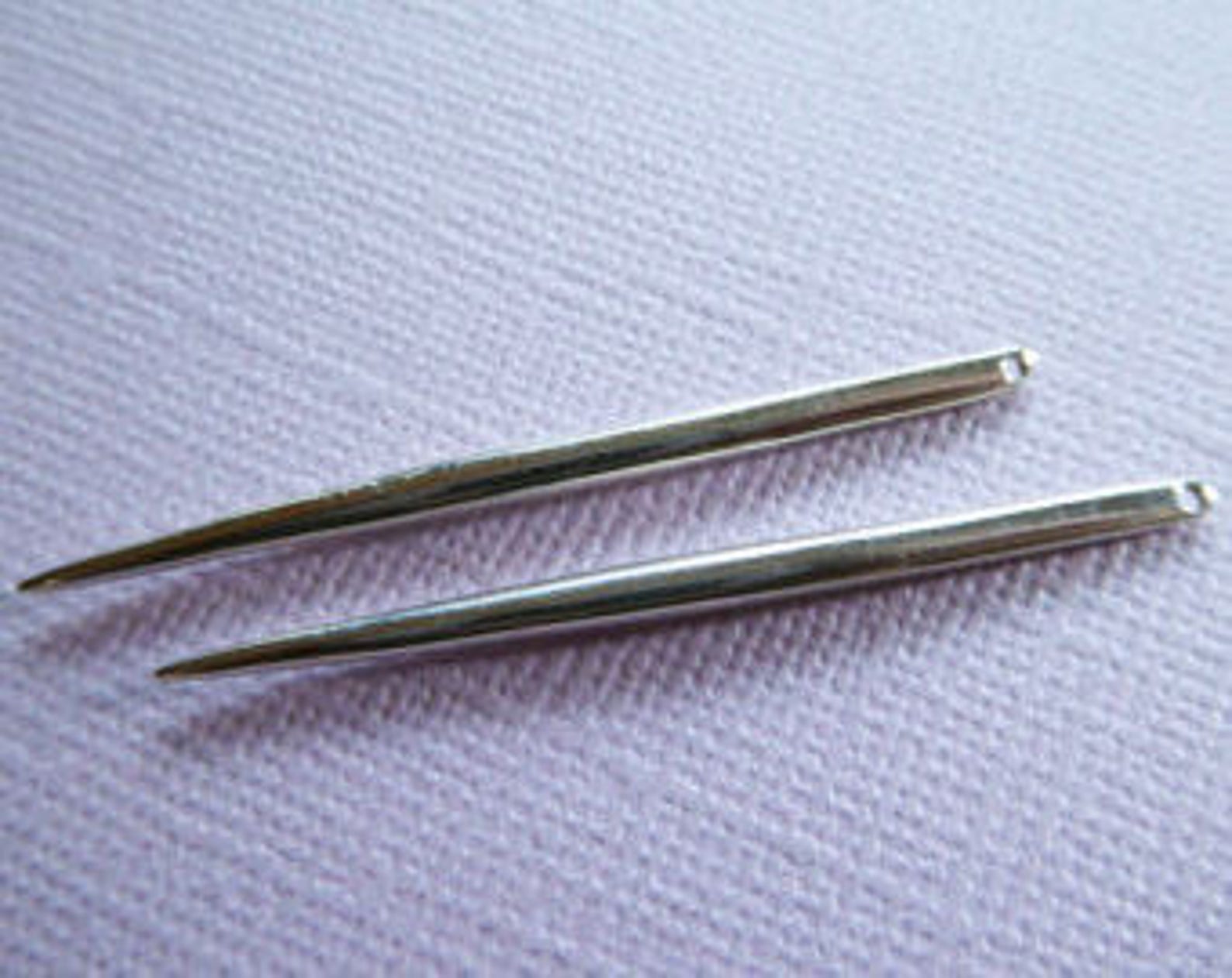Sterling Spike Long Skinny Needle Spike Charm Pendant Dagger - Etsy