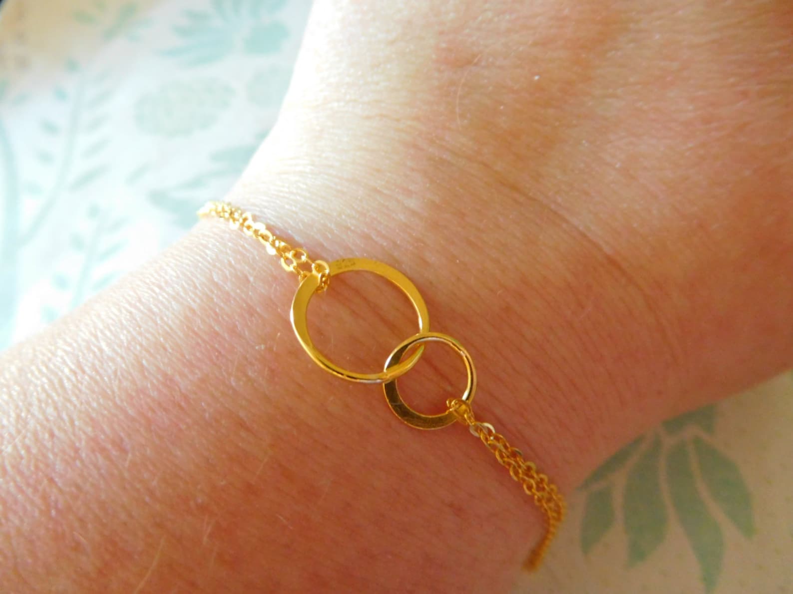 Circle Link Connector 2 Circle Double Infinity Pendant Charm - Etsy