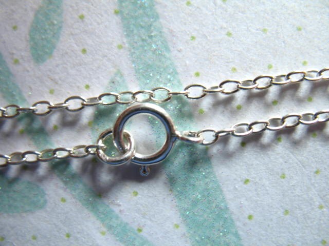 36 Inch Chain Finished Sterling Silver Chain Round Cable - Etsy