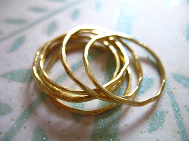 Knuckle Ring Midi Ring Stack Ring Stackable Ring Skinny - Etsy