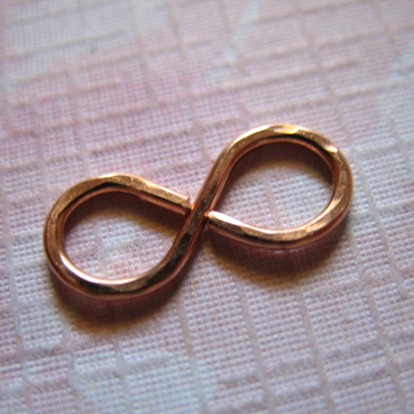 Rose Gold Infinity - Etsy