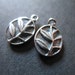 1-10 Pcs FERN LEAVES Vine Charms Pendants Oxidize Sterling - Etsy