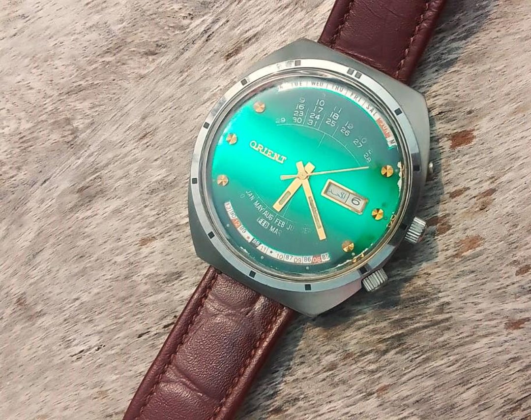 Classic Orient College Perpetual Multi Year Calendar Watch 21 Jewel ...