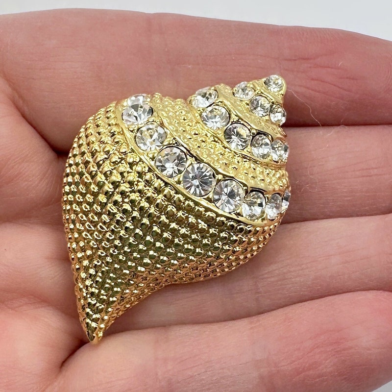 Seashell Brooch - Etsy