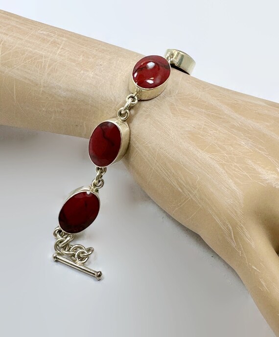 Vintage red jasper stone - Gem