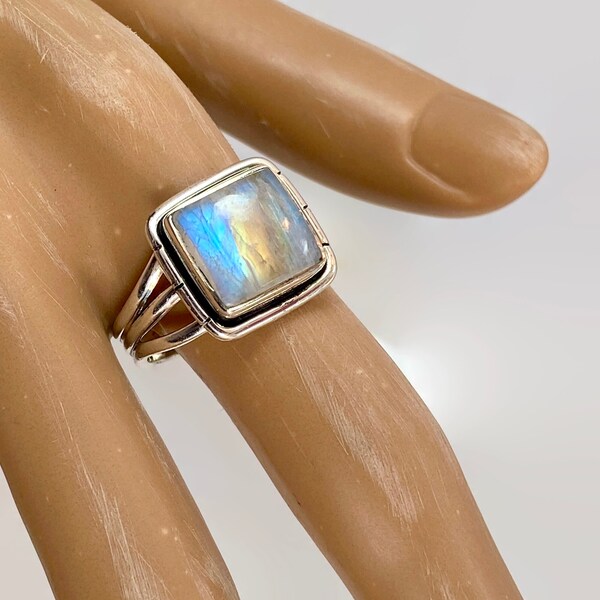 Sterling Silver Ring With Stone - Etsy