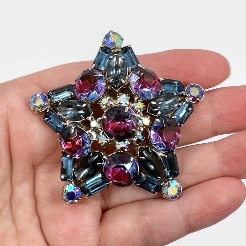 Alexandrite Brooch - Etsy