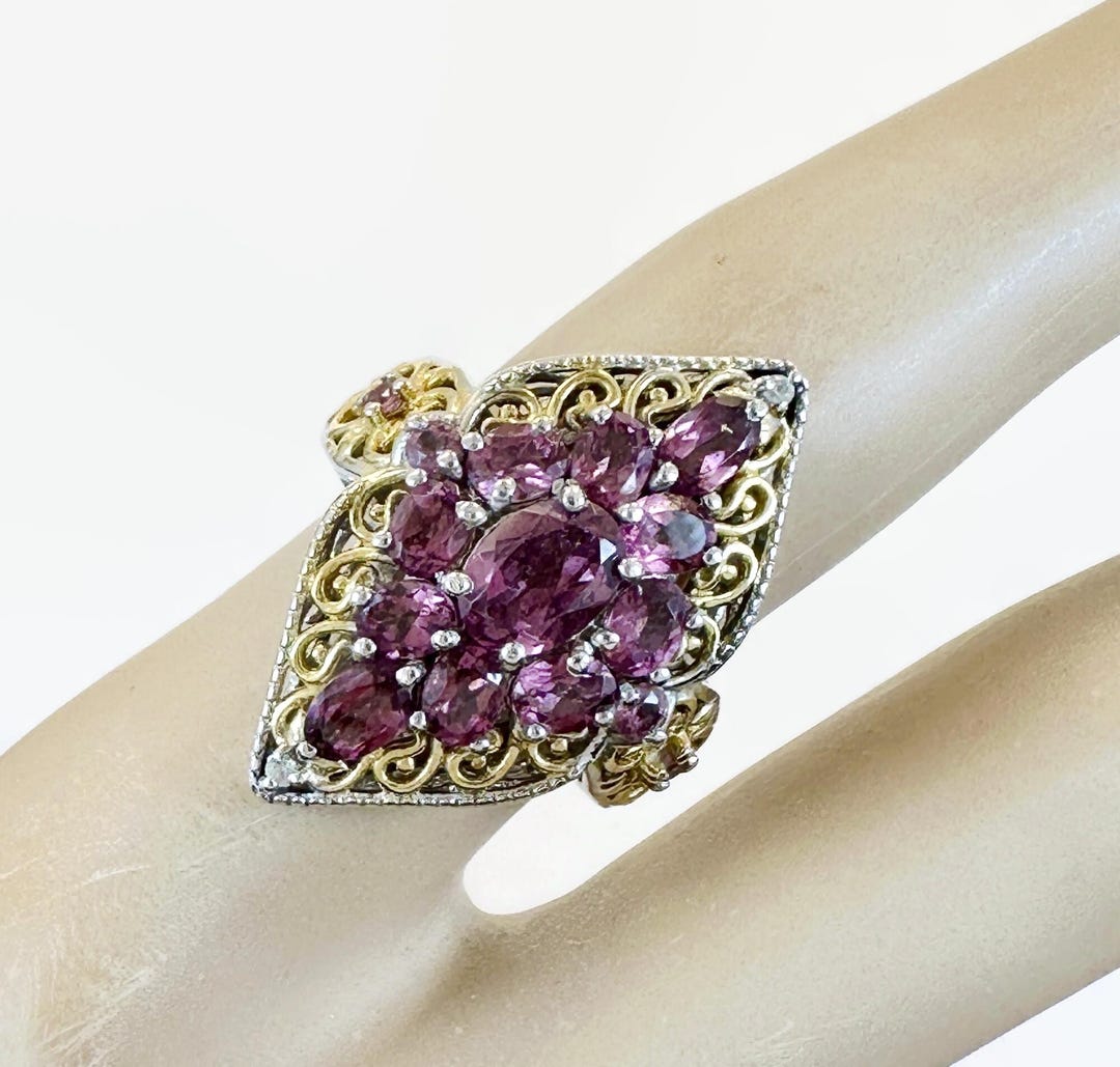 Gemstone Ring, Chuck Clemency: Designer, STS, Gold, Pink Tourmaline ...