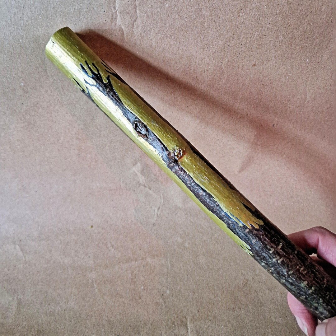 Talking Stick, Arms Outstretched, Spoken Word, Hand-painted. Nature ...