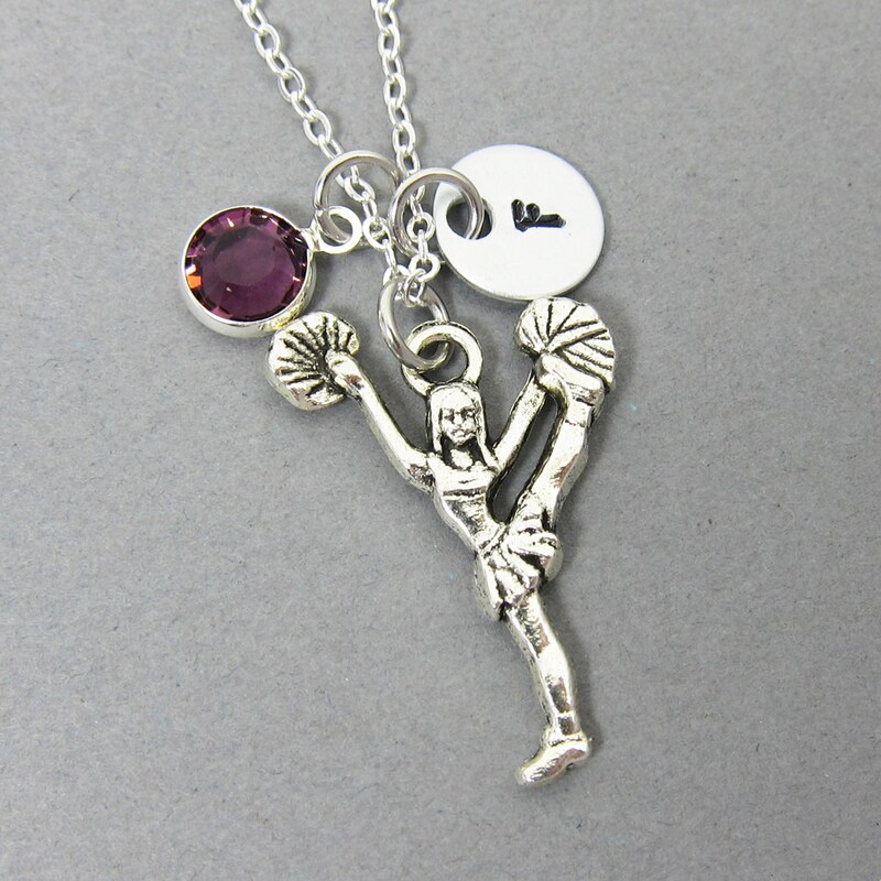 Cheerleader Necklace - Etsy