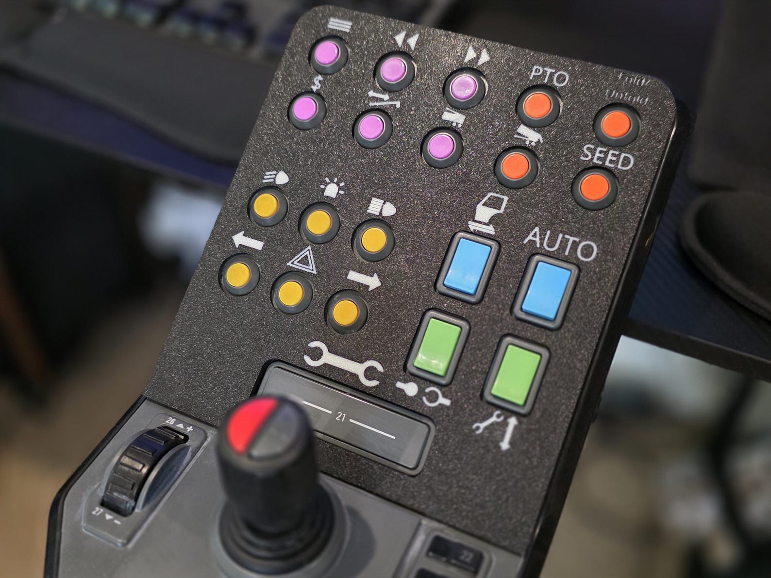 Saitek/logitech Farm Sim Heavy Vehicle Side Panel Icon Overlay - Etsy