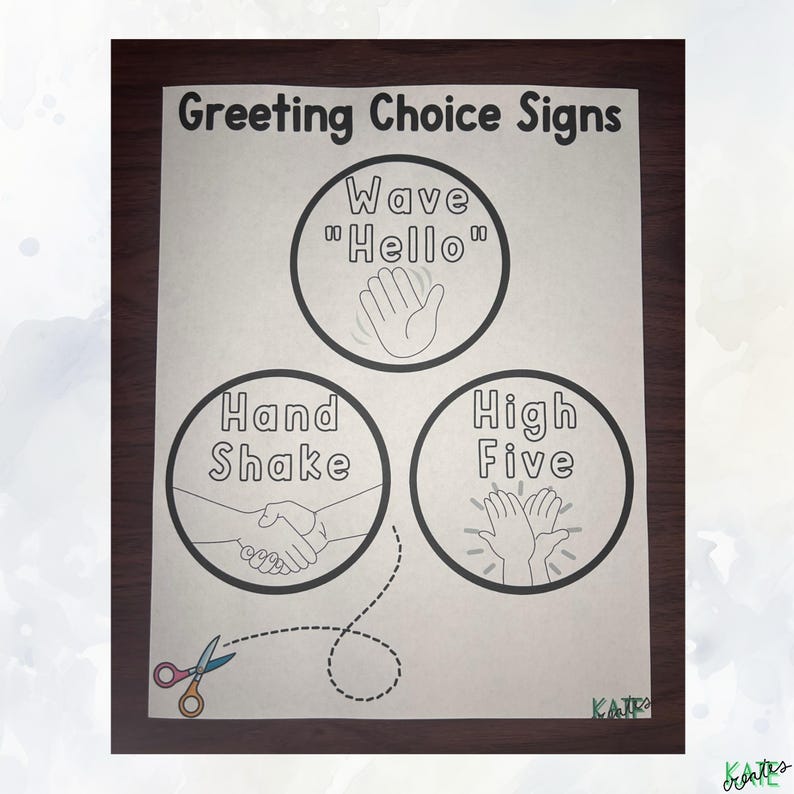 Classroom Greeting Signs, Customizable Hello Types, Classroom ...