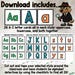 Prek Alphabet Detective Activity, Letter Identification Checklist Game ...