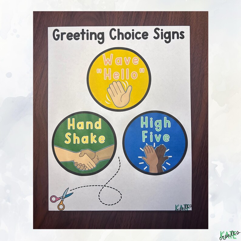 Classroom Greeting Signs, Customizable Hello Types, Classroom ...