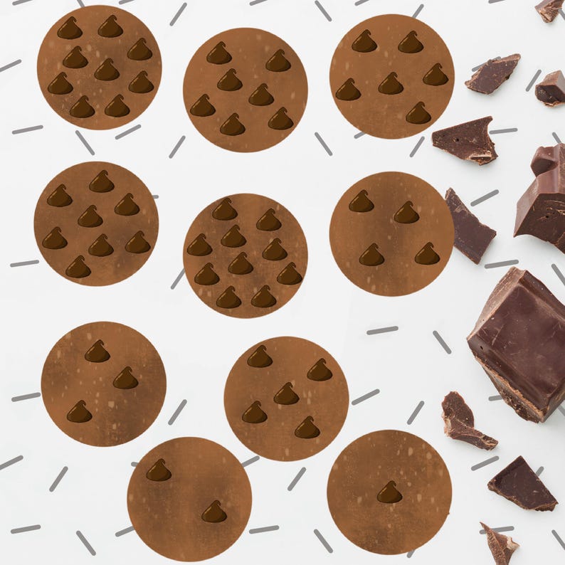 Printable Math Game for Kids, Cookie Themed Number Matching Activity ...