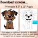 Feed the Puppy Printable Activity- Pet Study Creative Curriculum, Prek ...