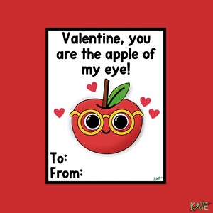 Teacher Valentines for Students Printable Valentine Cards Cute ...