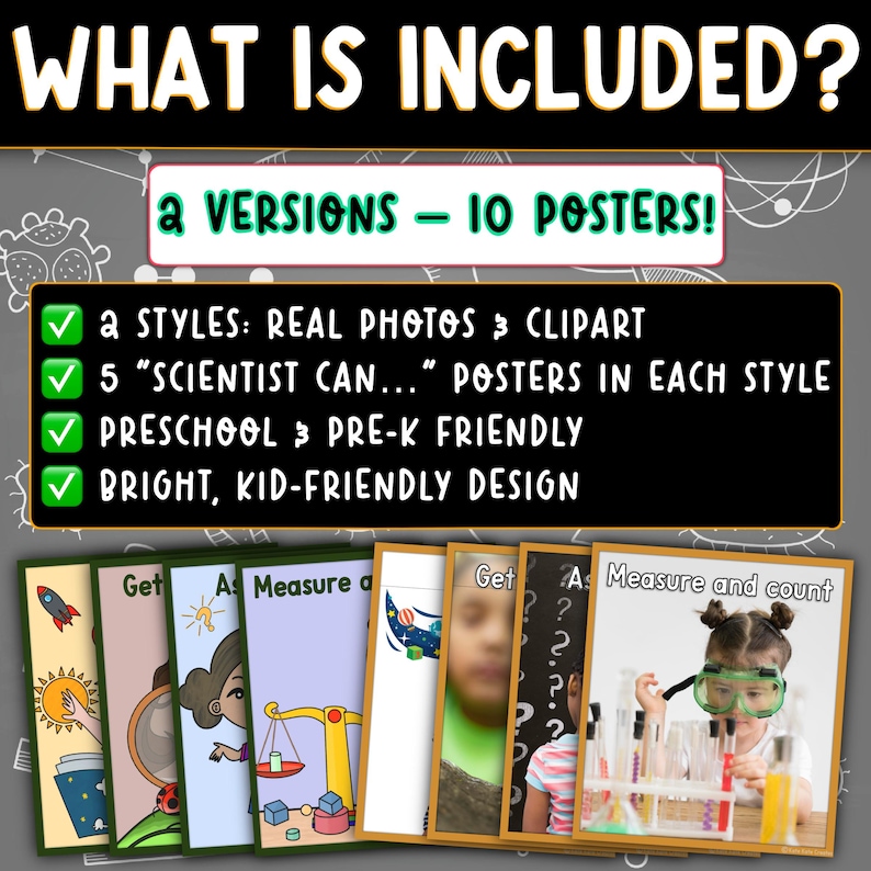 Science Classroom Poster: STEM Learning, Preschool Decor - Etsy