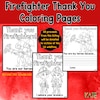 Firefighter Appreciation Printable Coloring Pages | Thank You Notes ...