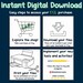 Alphabet Train A-Z Sequencing Cards: Preschool Learning Game (digital ...