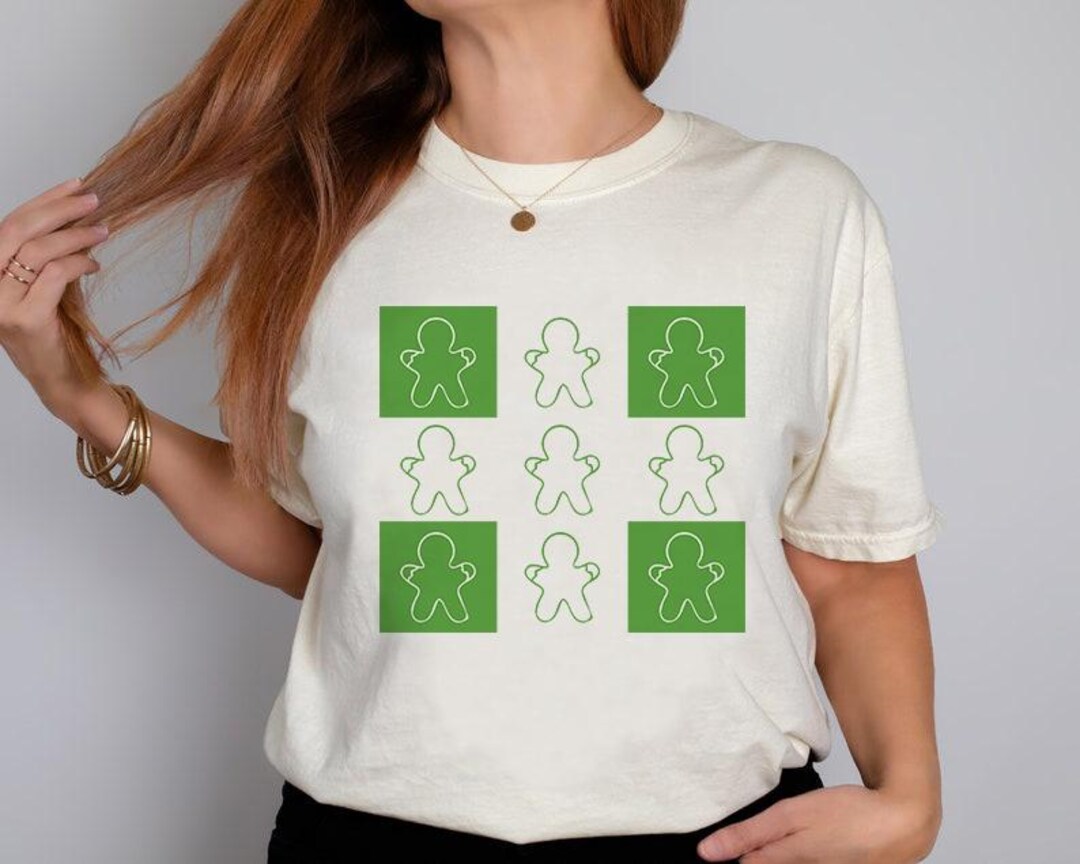 Retro Checkered Gingerbread Man PNG, Trendy Distressed Christmas PNG ...