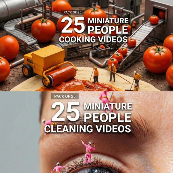 Miniature People - Etsy