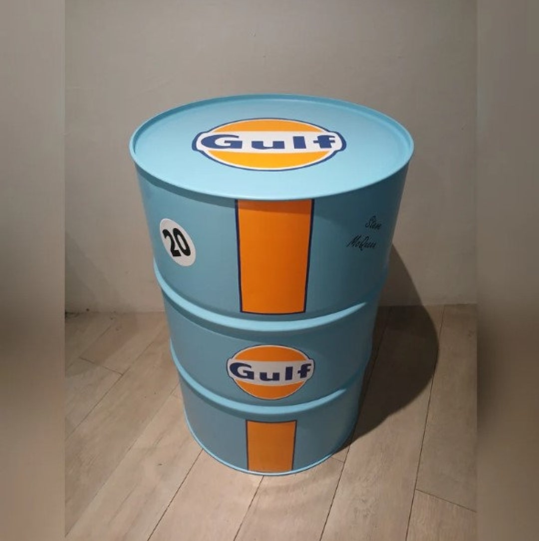 GULF Barrel Table Standing Table - Etsy