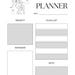 Minimalist Cosmic Planner 2025 - Etsy