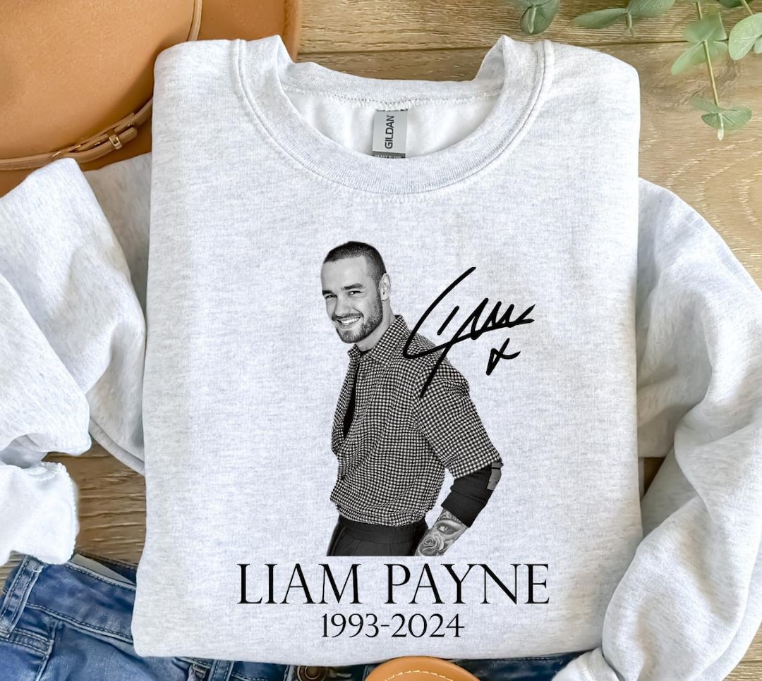 Liam Payne Tribute Crewneck, Liam Payne Memorial Sweatshirt, Liam Payne ...