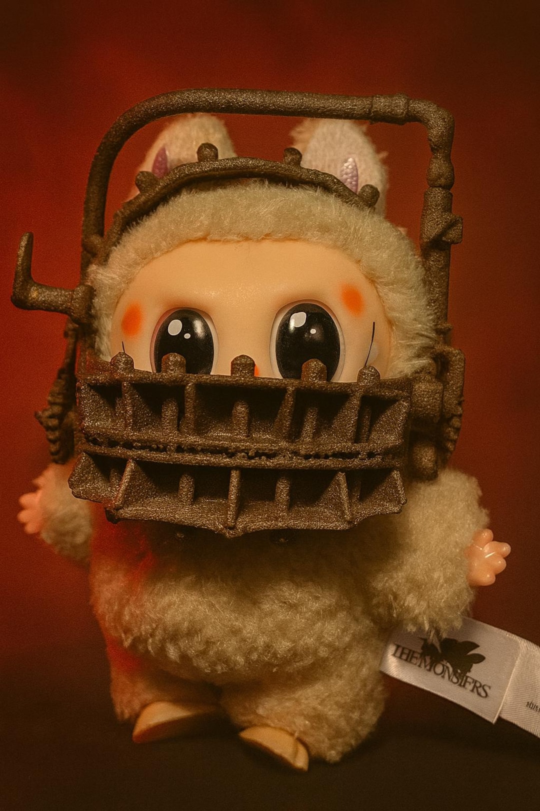 Handmade Horror Bear Trap Art Toy: Gothic Monster Mask - Etsy