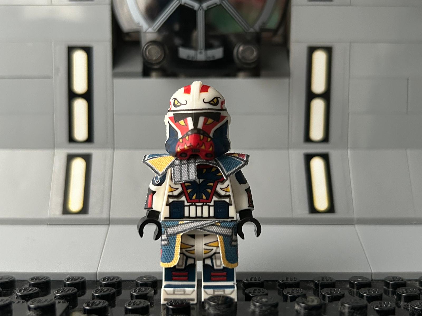 Custom Lego Clone Trooper, Arc Trooper, Airborne, Commander Bacara ...