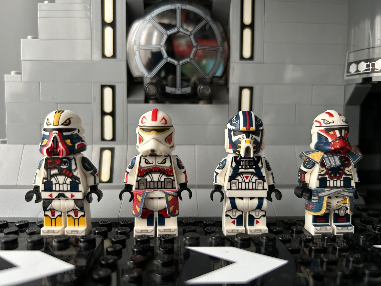 Custom Lego Clone Trooper, Arc Trooper, Airborne, Commander Bacara ...