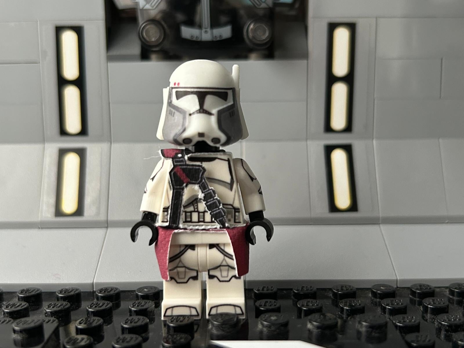 Custom Lego Clone Trooper, Arc Trooper, Airborne, Commander Bacara ...