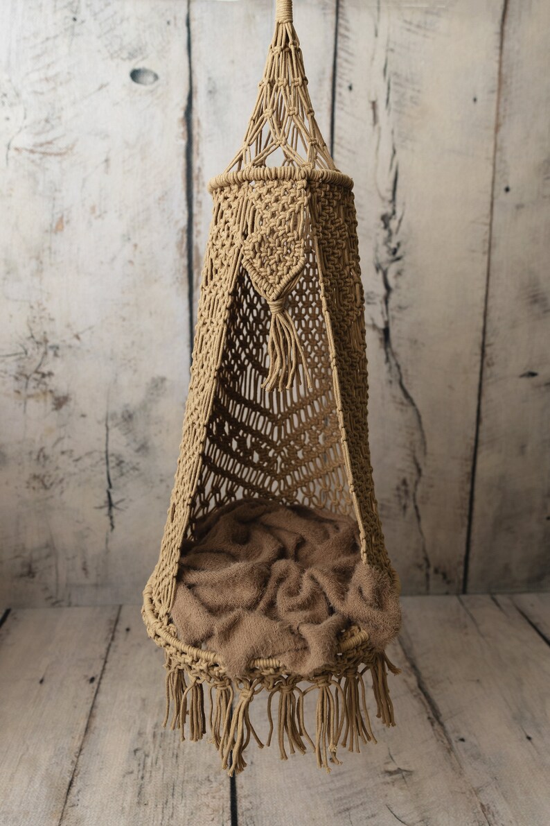Newborn Baby Hammock Photography Prop Macrame Hanging Hammock - Etsy