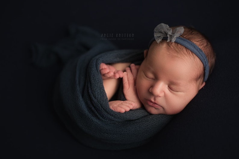 Boy Baby Props Swaddling Wraps Blue Newborn Wrap Photo Props | Etsy