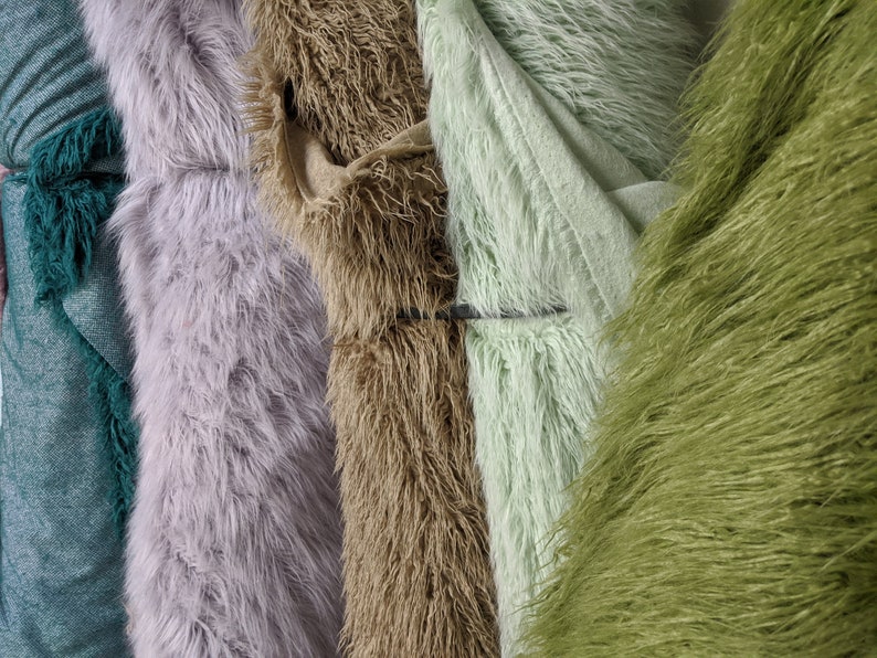 Faux Fur Scraps Doll Hair Costume Fur Crafting Supplies - Etsy