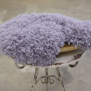 Faux Fur Newborn Girl Props, Purple Props for Baby Girl Photos, Flokati ...