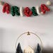 Personalized Christmas Garland Banner, Handmade Felt Letters, Festive ...