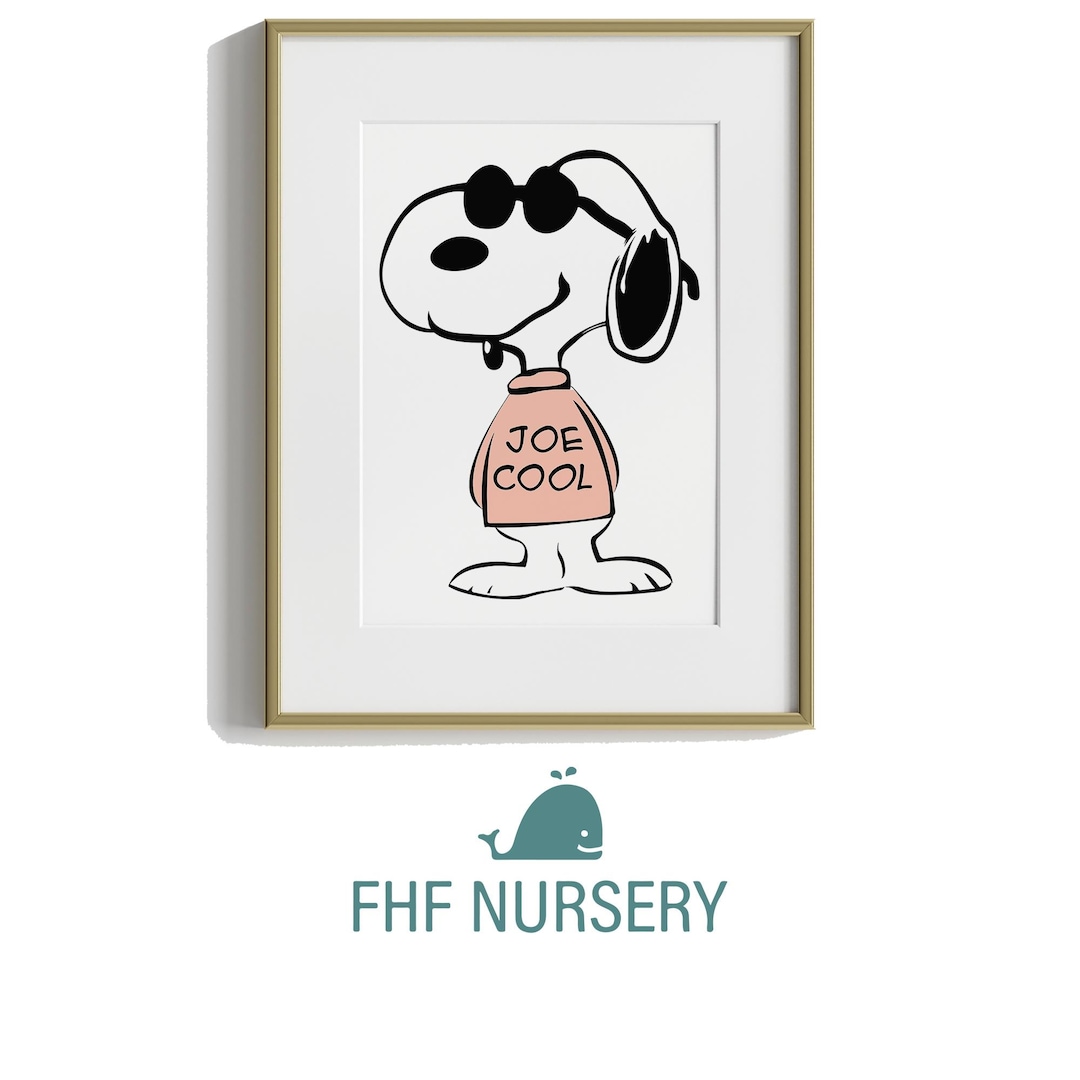 Snoopy Print, Snoopy Poster, Snoopy Decor, Peanuts Print, Peanuts ...
