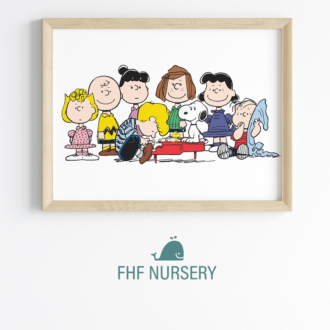 Snoopy Print, Snoopy Poster, Snoopy Decor, Peanuts Print, Peanuts ...