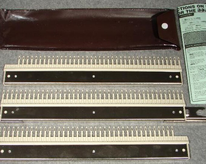 8mm Garter Bar Set Bond Incredible Knitting Machine Instructions Used ...